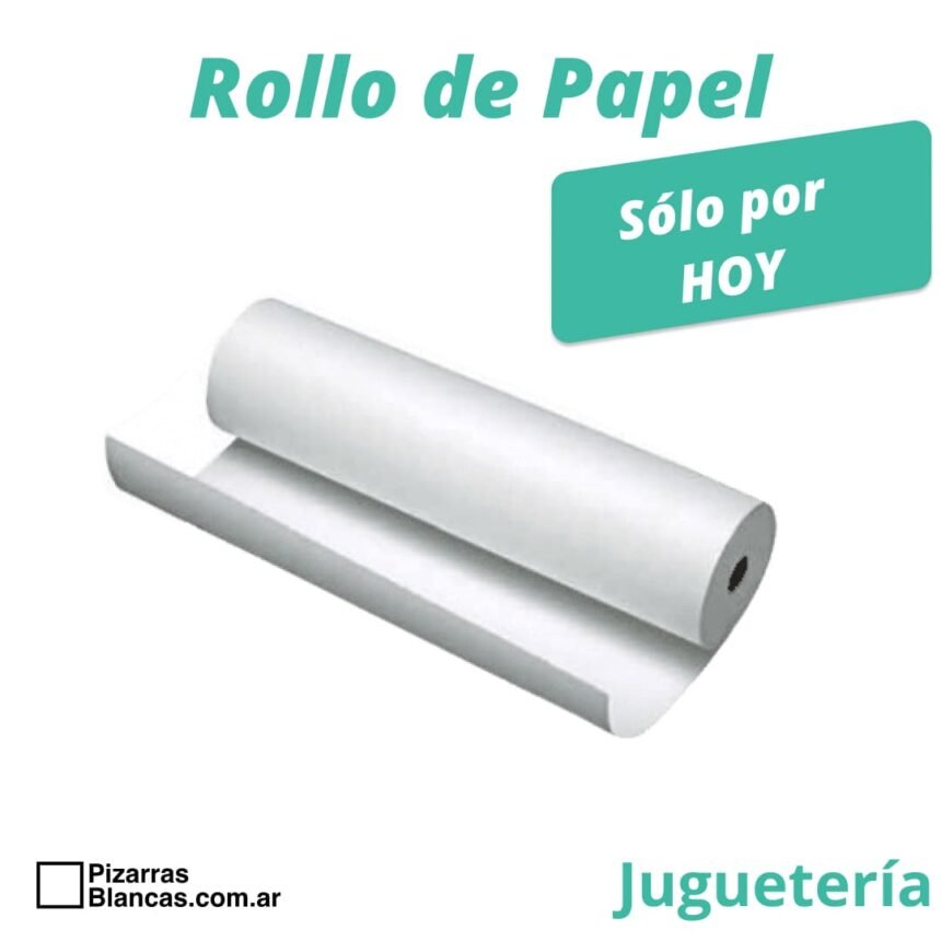 Rollo de papel - Librería PB-Pizarras Blancas en Mendoza