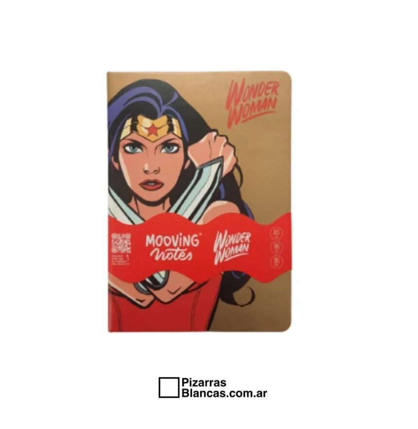 Cuaderno Moovin Notes A5 t/d 96 Wonder Woman - Librería PB-Pizarras ...