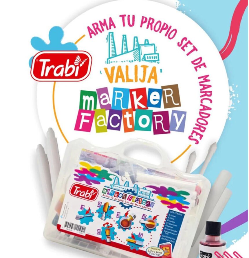 Valija Trabi MARKER FACTORY- Fábrica De Marcadores - Librería PB ...