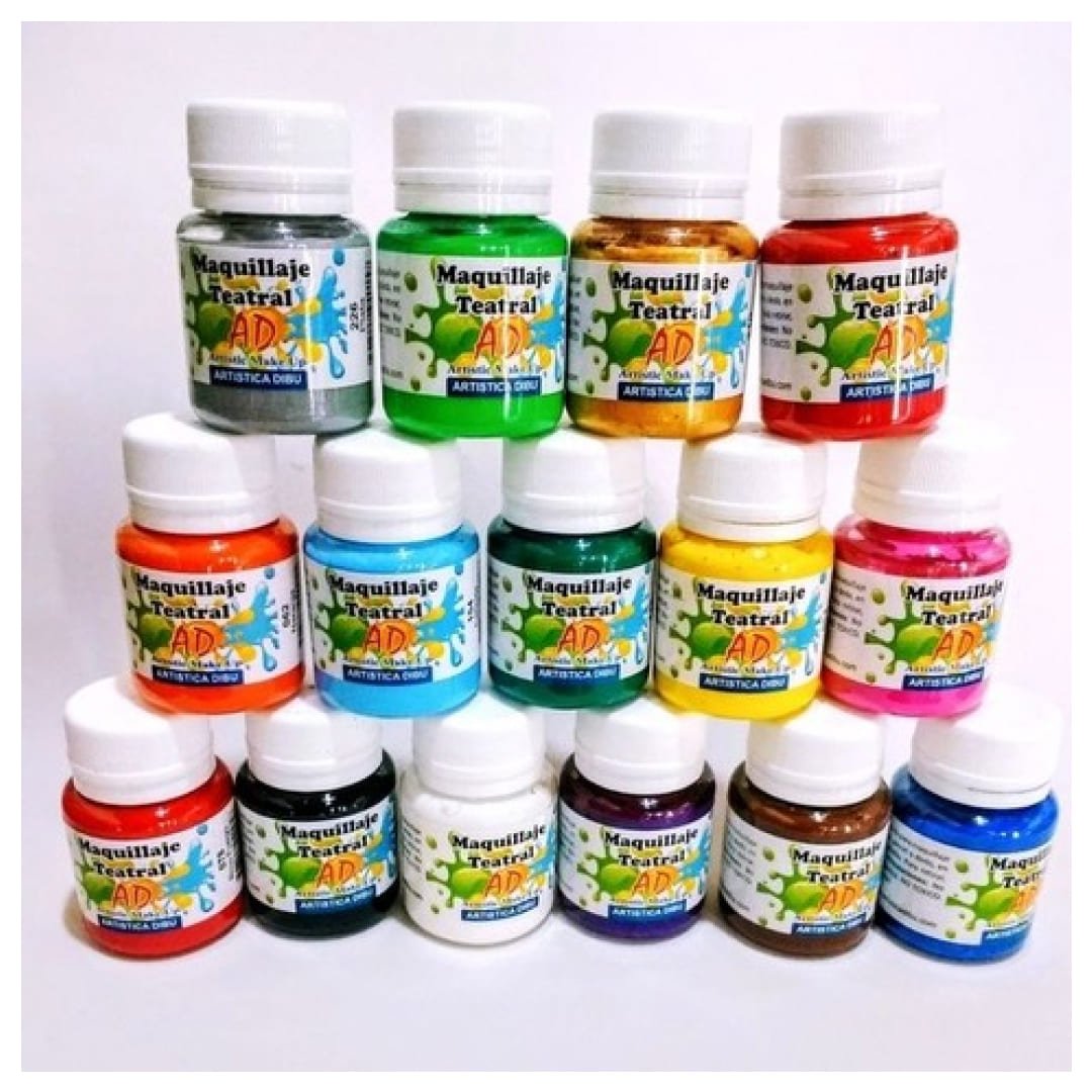 PINTURA PARA CARA MAQUILLAJE TEATRAL 40ML COBRE AD 220 - Librería PB ...
